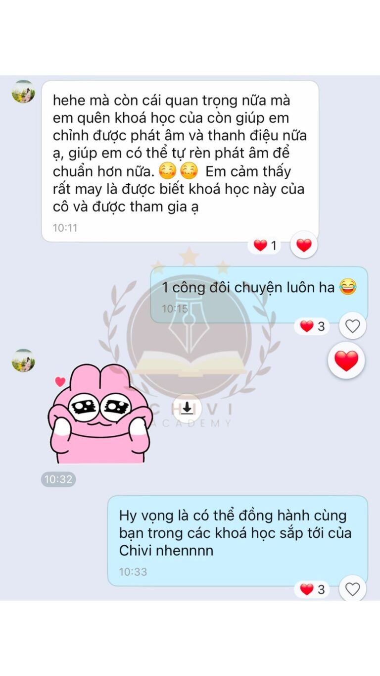 Chivi Academy – Trung tâm tiếng Trung uy tín tại Việt Nam